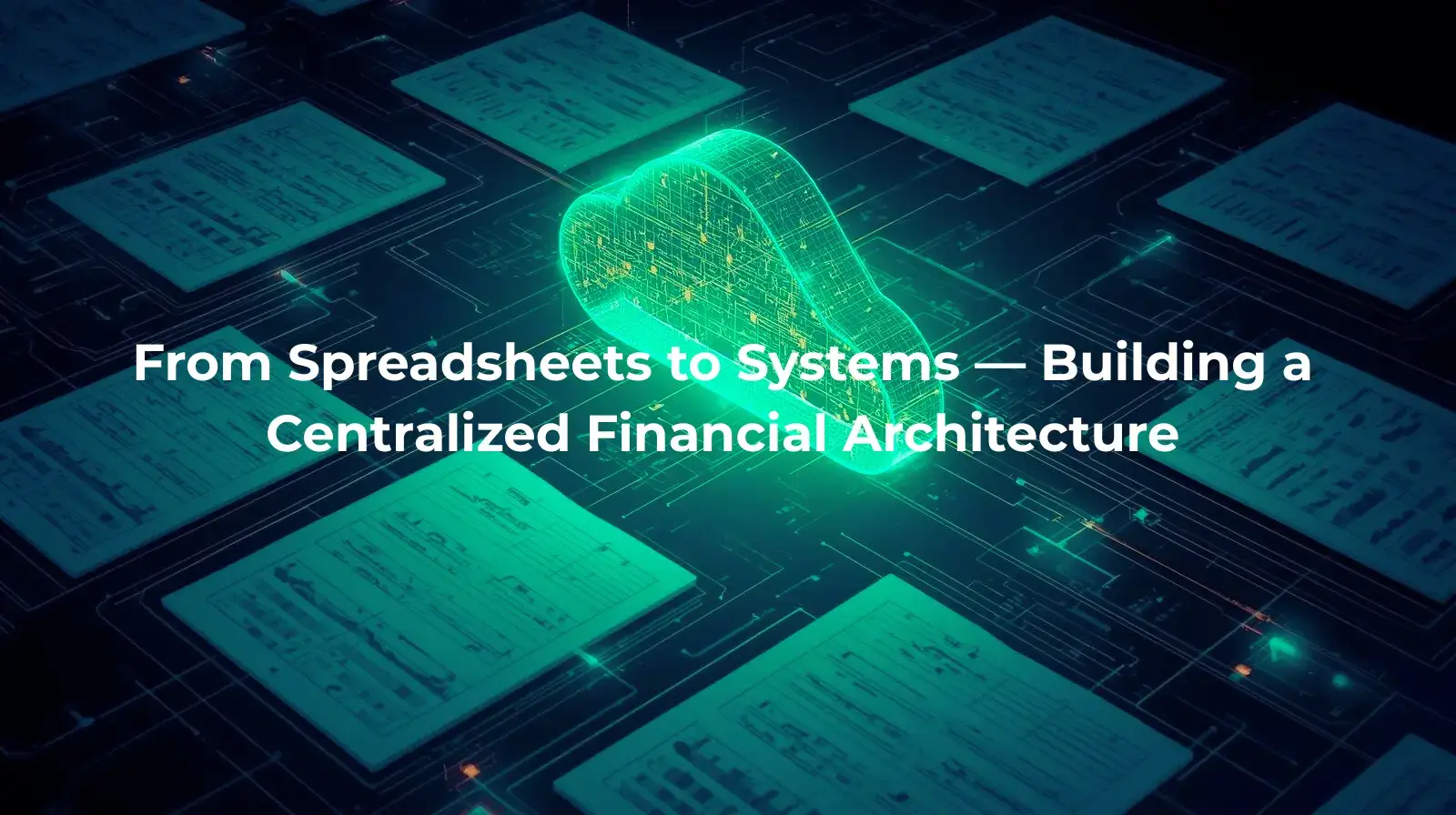 Chapter 3: From Spreadsheets to Systems — Building a Centralized ...