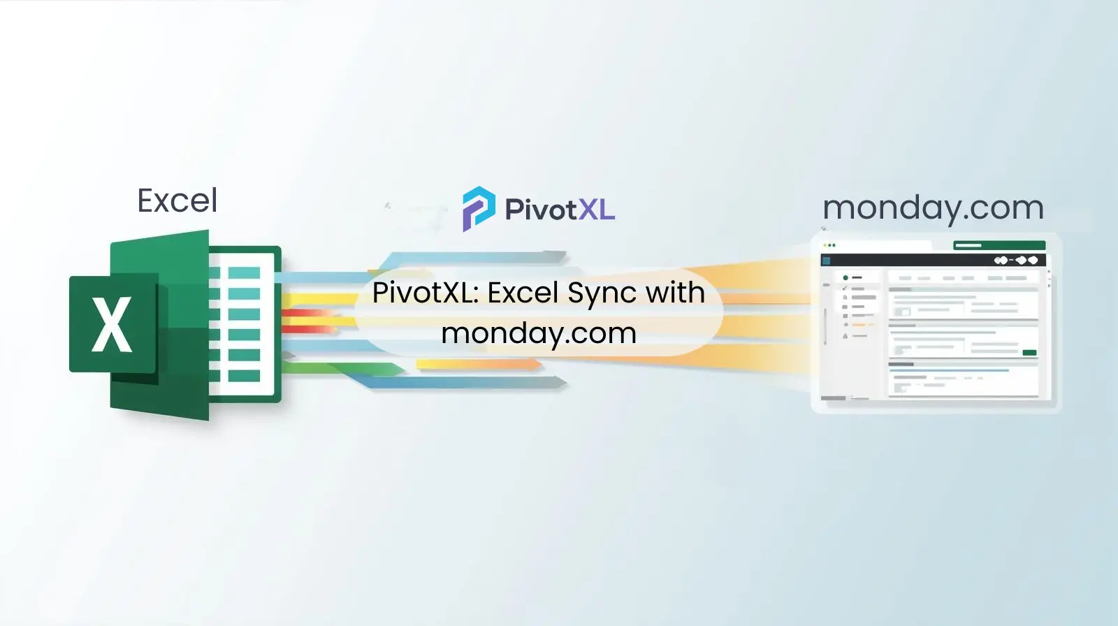 Faster monday.com Data Entry with PivotXL Excel Sync - PivotXL